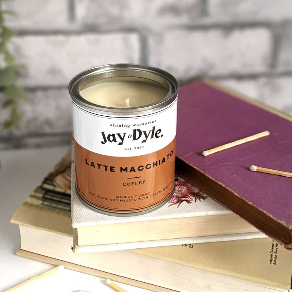 Bougie Végétale Artisanale Parfum Café | Latte Macchiato – Jay & Dyle